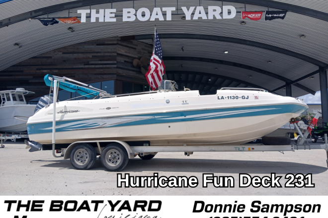Hurricane 231 Fun Deck boats for sale - BoatCrazy