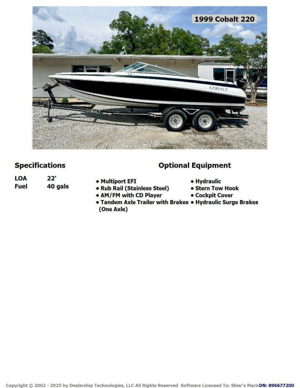 Cobalt 7620 - Sterrett, AL 35147